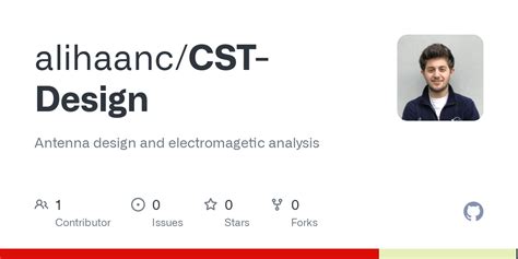 Github Alihaanccst Design Antenna Design And Electromagetic Analysis