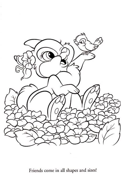 Disney Cartoon Characters Coloring Pages