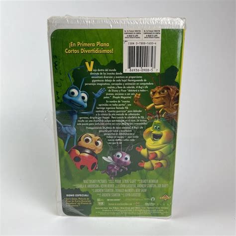 Disney Pixar A Bugs Life En Español Vhs 1999 Spanish Version In