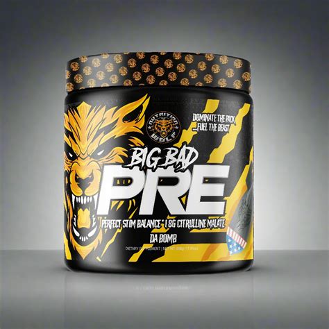 Nutrition Wolf Pre Workout High Stim