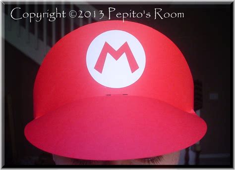 Printable Super Mario Hat Template At A Glance