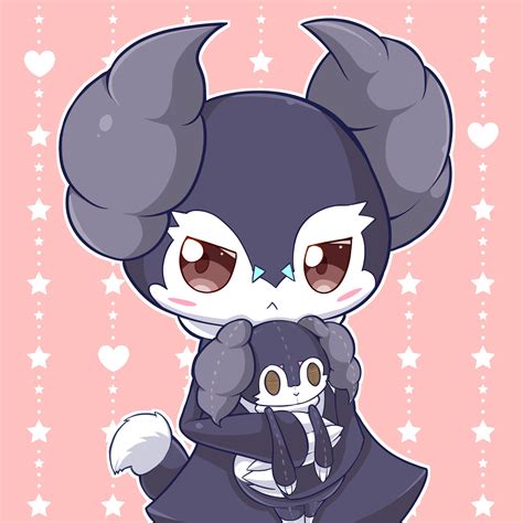 Emulume Indeedee Indeedee Male Nintendo Pokemon Commentary Request Highres Blush