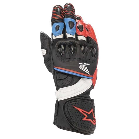 Alpinestars Honda Gp Plus R V2 Gloves Black Motardinn