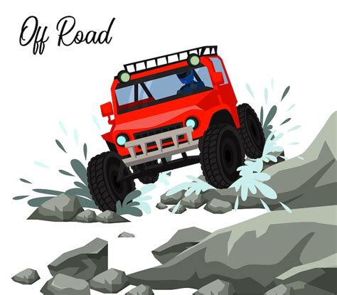 Offroad Clipart Off Road Vehicle Off Road Vehicle Illustration