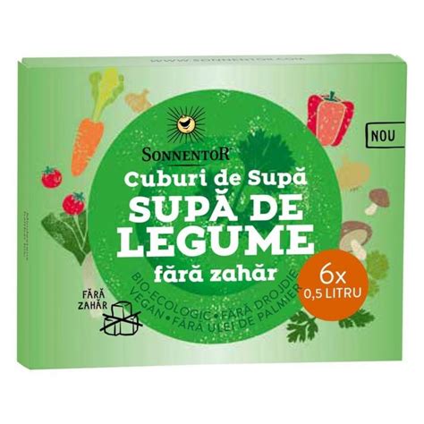 Cub Bio Supa De Legume Fara Zahar 66g Sonnentor Drmax Farmacie