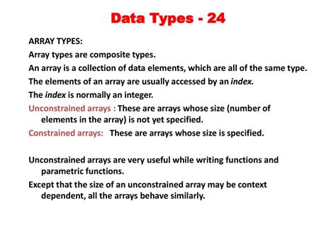 Vhdl Data Types Ppt Download