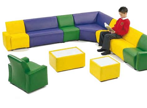 Modular Soft Seating Furniture For Schools