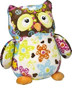 Mary Meyer Peace Print Pizzazz Olio Owl 7 Plush