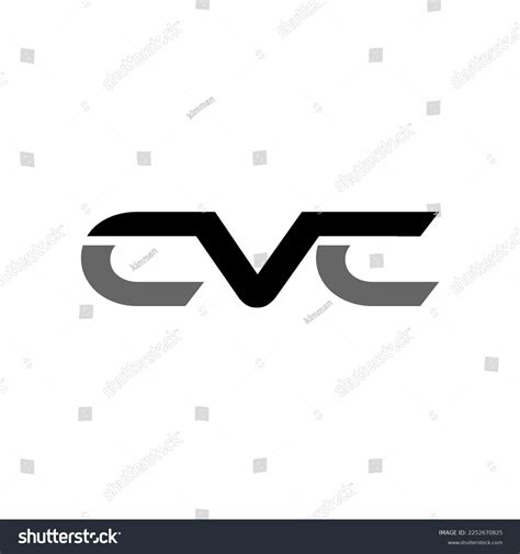 Initial Cvc Logo Design Image Stock Illustration 2252670825 Shutterstock