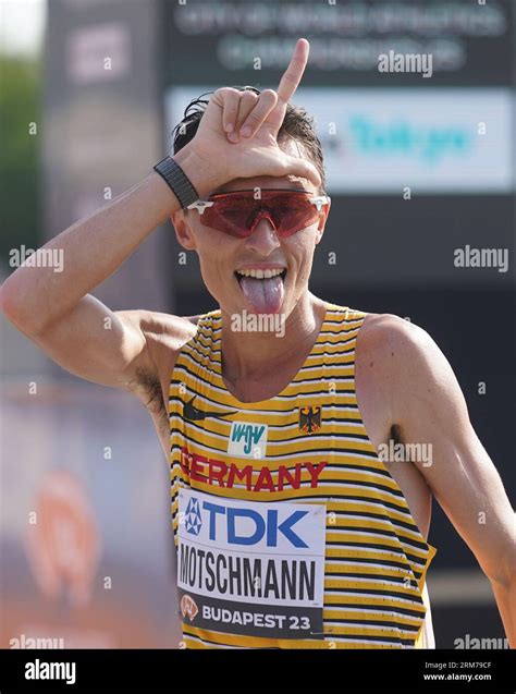 Budapest Hungary 27th Aug 2023 Athletics World Championship Marathon Men Johannes