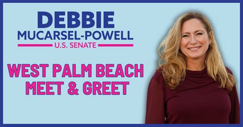 West Palm Beach Meet And Greet · Debbie For Florida