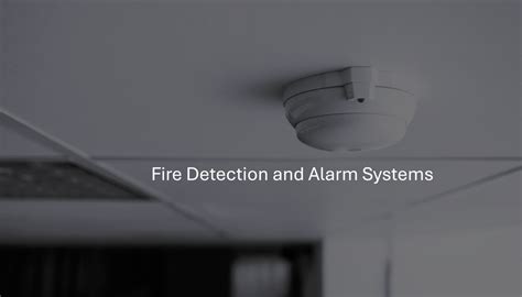 Fire Detection And Alarm Systems Al Safwan Marine