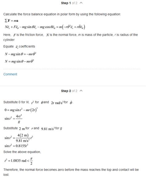 Solved Please Help Me With This Dynamics Homework Problem I Chegg