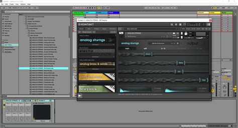 Ableton Instrument Racks For Output Analog Strings