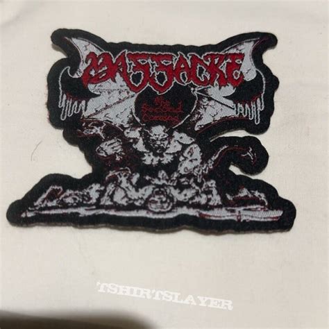 Massacre Cut Out Patch Tshirtslayer Tshirt And Battlejacket Gallery