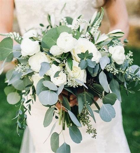 Eucalyptus In Wedding Bouquets At Waldo Alline Blog