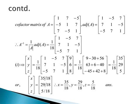 Matrix Definition And Basic Ppt