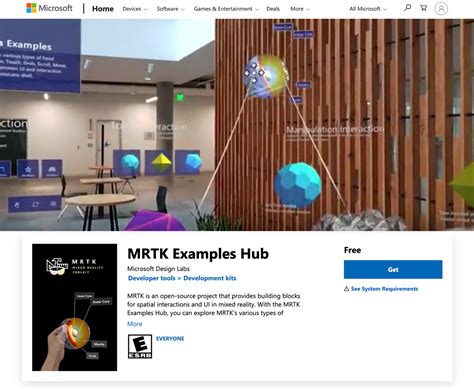 Mrtk Examples Hub Yoon Park Mixed Reality Designer