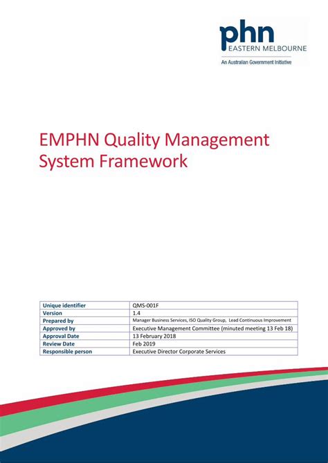 Pdf Quality Management System Framework Dokumen Tips