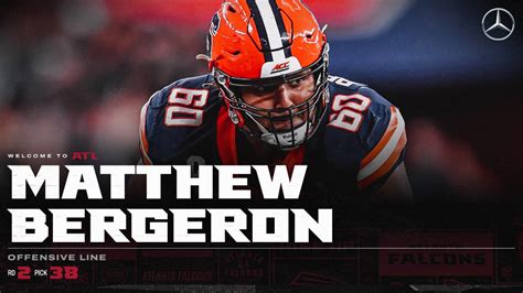 Falcons Trade Up And Select Ol Matthew Bergeron At No 38 Overall