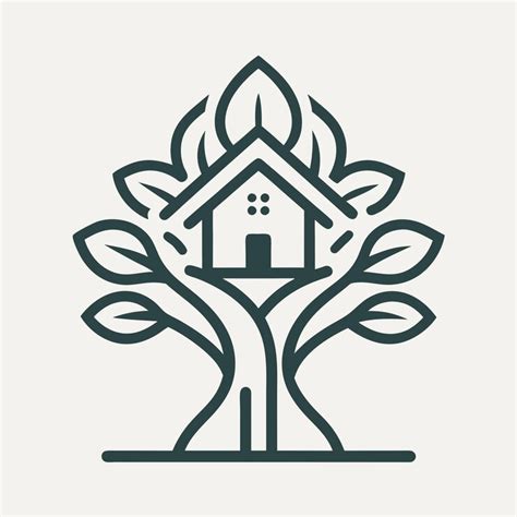 Make A Clean Classy Logo For Your Treehouse Premium Ai Generated Vector