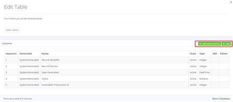 Database Spreadsheetweb Help