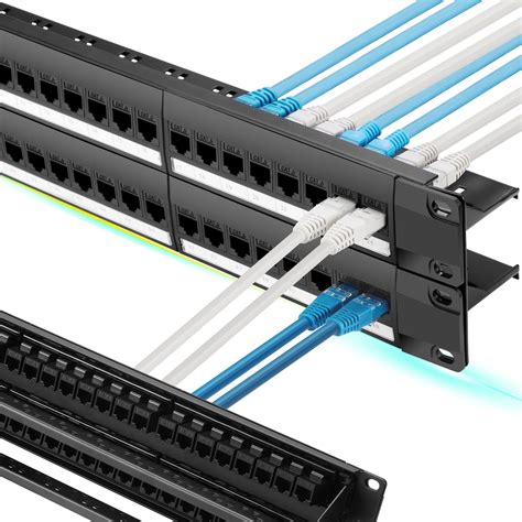 Buy Patch Panel Port Cat With Inline Keystone G Support Rapink Pass Thru Coupler Patch