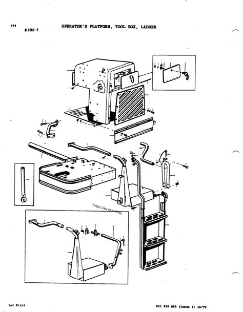 Ecatonline Massey Ferguson Tool Box Assembly 249627m92