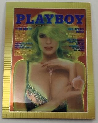 Playboy Chromium Cover Card Charlotte Kemp Oct 1983 274 Ebay
