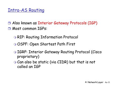 PPT Inter And Intra AS RIP OSPF BGP Router Architecture PowerPoint Presentation ID