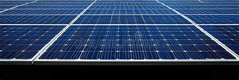 Solar Panel Array Rows Of Photovoltaic Cells Sustainable Energy