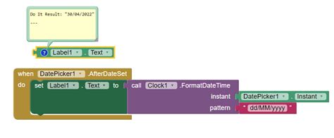 Number Weeks From Datepicker Mit App Inventor Help Mit App Inventor Community
