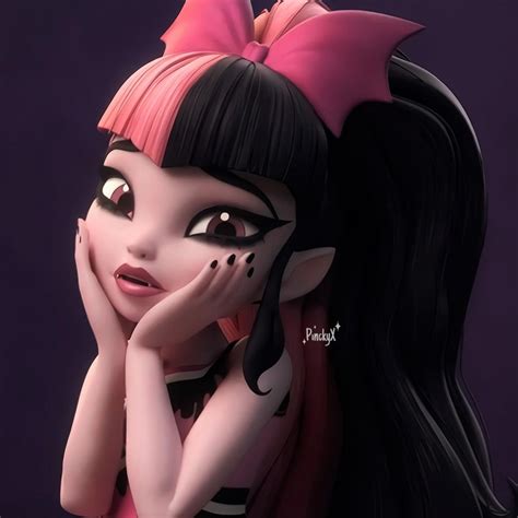 ˗ˋ ୧ 𝐃𝐫𝐚𝐜𝐮𝐥𝐚𝐮𝐫𝐚 ୨ ˊ˗ 我 制 作 的 图 标 」 Monster High Characters Monster
