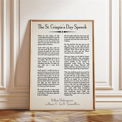 William Shakespeare Quote St Crispins Day Speech Brainy Quote