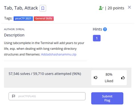 Picoctf Tab Tab Attack Cole Lato