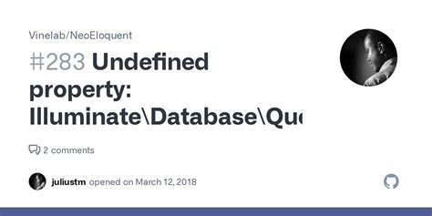 Undefined Property Illuminatedatabasequerybuildermatches · Issue 283 · Vinelab