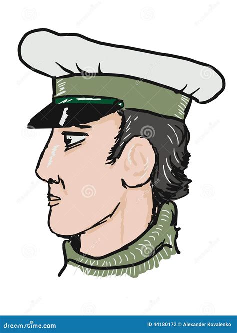 Ostap Bender Fictional Literary Character Stock Vector Illustration Of Literary Side 44180172