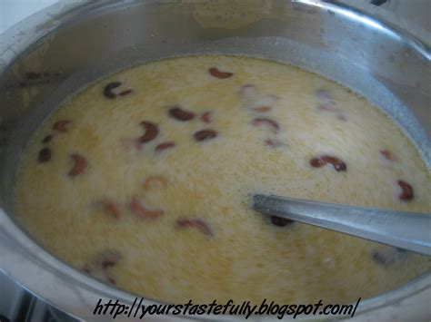 Yours Tastefully Palada Pradhaman