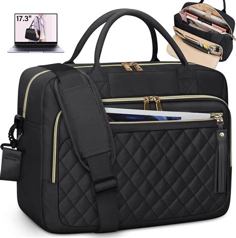 Rainsmore Laptop Bag 173 Inch Briefcase For Women