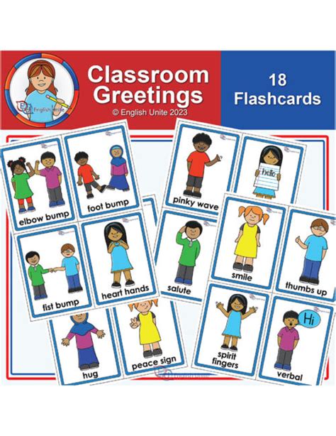 Printable Greetings Flashcards For Kindergarten At Matilda Fraser Blog