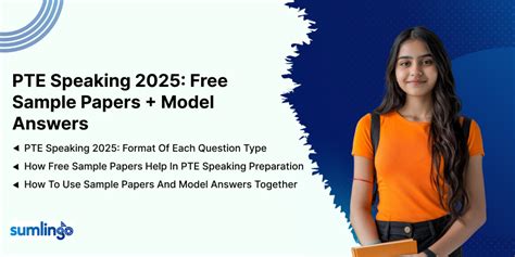 Free Pte Speaking Sample Questions And Model Answers 2025 Sumlingo