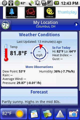 WeatherBug For Android Review GearDiary