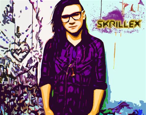 Skrillex Art By 2creativedesign On Deviantart