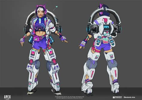 Apex Legends Conduit Snowy Zhang Character Portraits Apex Legend