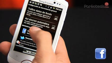 Celular Sony Ericsson Live Con Walkman Video Reseña Youtube