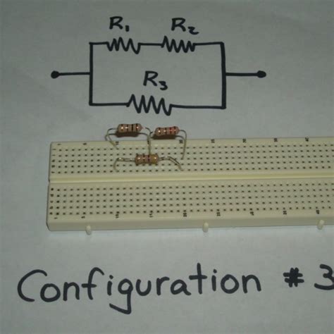 The First Series Parallel Configuration On The Breadboard Download