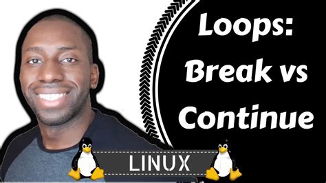 Linux Loops Break And Continue Youtube