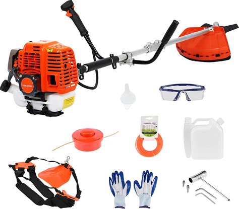 52cc Gas Weed Wacker 2 In 1 Weed Eater Gas Powered Brush Cutter And