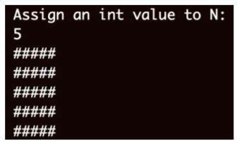 Assign An Int Value To N