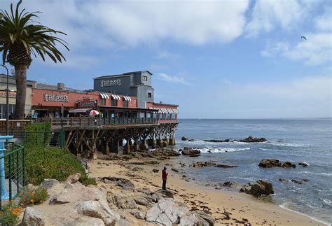 View Of Monterey Bay At Cannery Row Photograph By Alex Vishnevsky